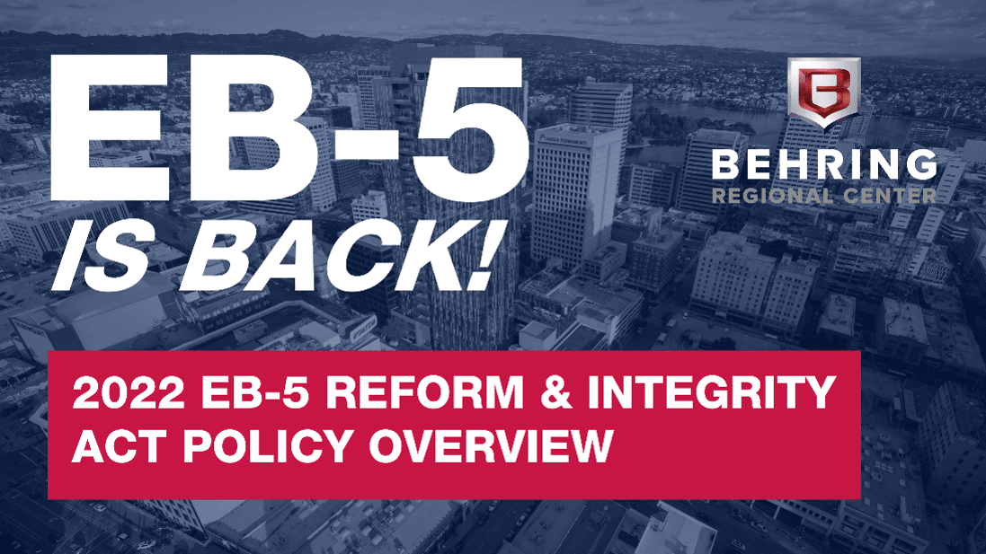 Behring EB-5 Investments: Your Path to U.S. Residency with Trusted ...