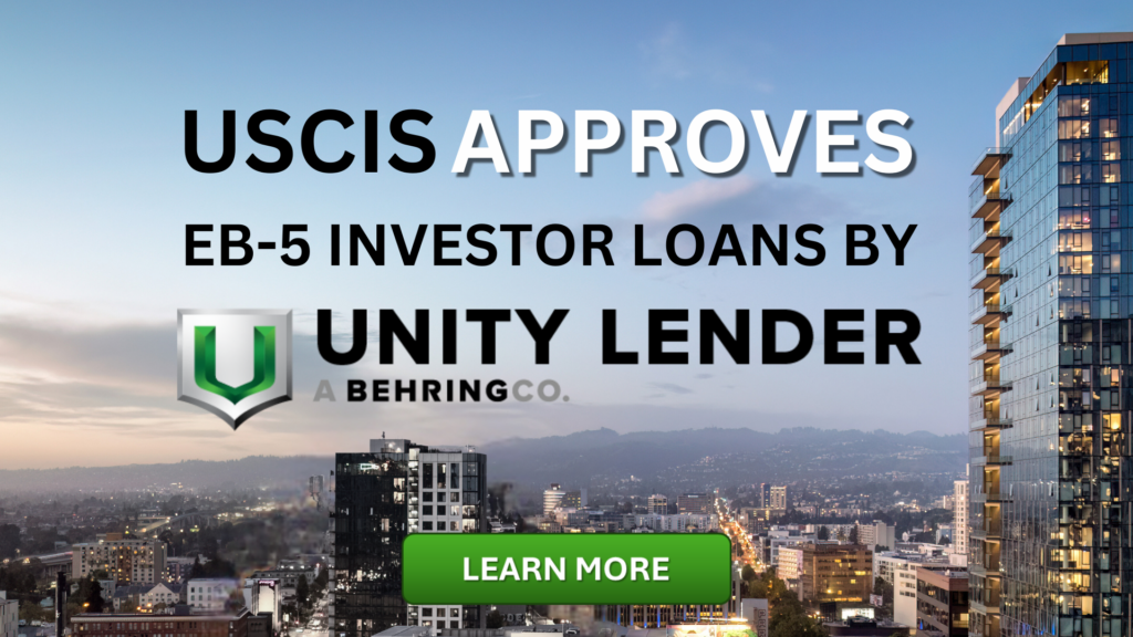 USCIS Approves Behring's Unity Lender - Behring Companies
